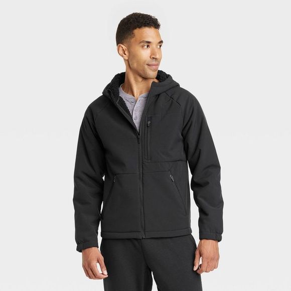 all in motion | Jackets & Coats | Mens High Pile Fleece Jacket All In ...